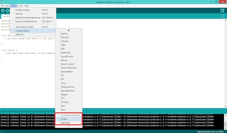 Getting Started With Imu 6 Dof Motion Sensor
